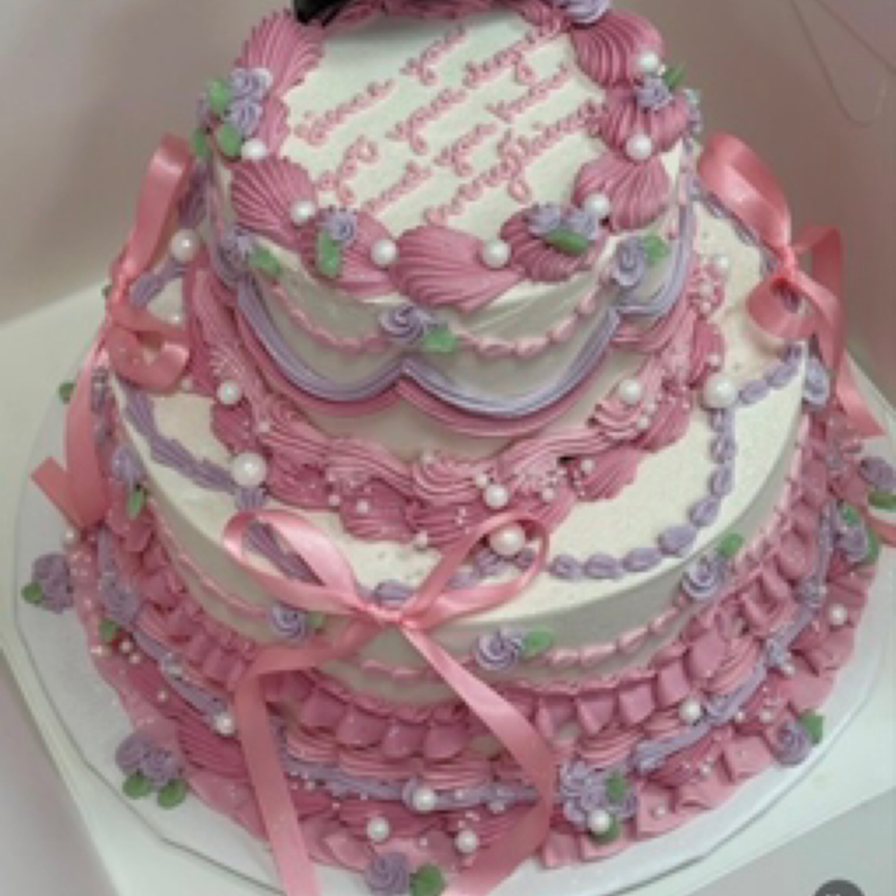 2 Tier: 6 inch 2 layer/ 9 inch 2 layer | Pretty Funky Treats